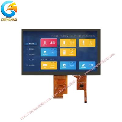 China 7 Inch Capacitive Touch Lcd Display 1024*600 For -20 ~ +70℃ Wide-temp for sale