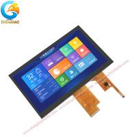 China 7 Inch Liquid Crystal Display Screen 1024x600 Pixels With High Sensitivity Capacitive Touch for sale