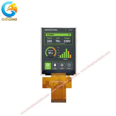 China 2.8 Inch IPS TFT LCD Display Module 240x320 QSPI 300 Nits for Industrial HMI for sale