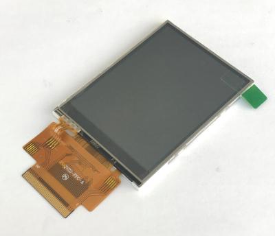 China 2.8 Inch 9 Bit IPS Viewing 50 Pin LCD Display Module Resistive Touch for sale