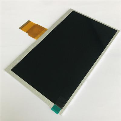 China 7 Inch Luminace 600nits Industrial LCD Display RGB Interface for sale