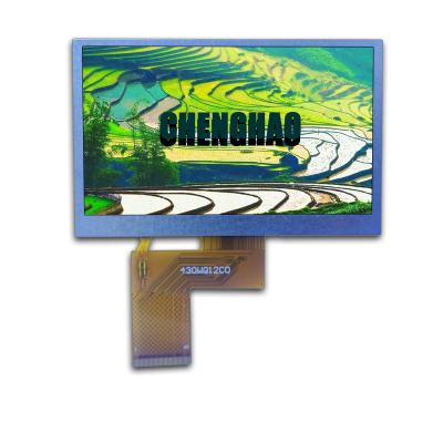 China 4.3in 800x272 Small LCD Touch Screen IPS Transmissive Black RGB for sale