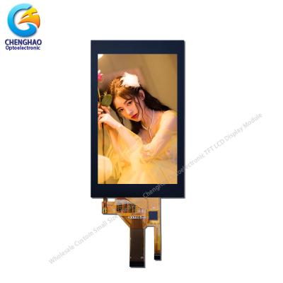 China 4.3 Inch 480*800 Dots LCD Touch Display IPS Transmissive Normally Black for sale