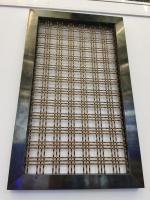 China Rust Resistant Decorative Metal Mesh Screen Stainless Fireplace Screen Wire for sale