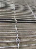 China Knife Proof Woven Screen Mesh 10x10 11x11 Metal Woven Wire Mesh for sale