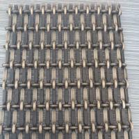 China Green Metal Mesh Screen 10mm Decorative Wire Screen For Home for sale