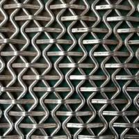 China Stainless 1mm-1.2mm Wire Decorative Metal Screen For Cabinets for sale
