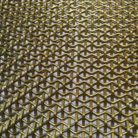 China Aviary Decorative Wire Mesh Screen Fireproof Metal Mesh Screen Decorative for sale