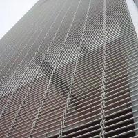 China Transparent Architectural Metal Mesh Screen 4mm Wire Dia Fireproof for sale