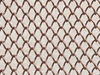 China Customizable Metal Coil Drapery Woven Screen Mesh For Decoration for sale