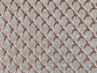 China Customizable Metal Coil Drapery Woven Screen Mesh For Decoration for sale