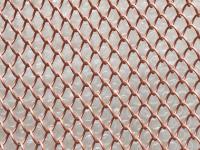 China Customizable Metal Coil Drapery Woven Screen Mesh For Decoration for sale