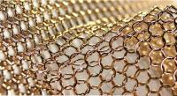 China Brass And Copper Decorative Screen Mesh Architectural Mesh Screen for sale