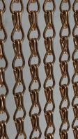 China Modern Unique Metal Mesh Curtains Window Treatment for sale