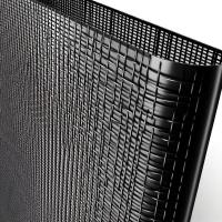 China Stainless Steel Woven Wire Mesh Screens Black and Durable for Your Business Solutions for sale