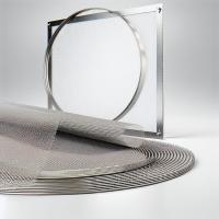 China Stainless Steel Woven Screen Mesh Nature with 0.6mm 0.7mm 0.8mm 0.9mm 1.0mm 1.6mm Wire Diameters for sale