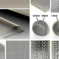 China 1-635mesh Woven Screen Mesh Nature Wire Diameter 0.6mm 0.7mm 0.8mm 0.9mm 1.0mm 1.6mm for sale