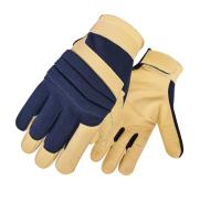 China Cowhide Heat Fire Resistant Work Gloves 350 Degrees 12.9'' for sale