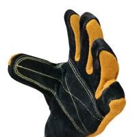 China NFPA1970(1971) High Dexterity Heat Resistant Gloves Cowhide Structural Firefighting Gloves for sale