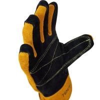 China NFPA 1970(1971) Structural Firefighter Gloves Cowhide 3D Roll Over Tips Fireman Gloves for sale