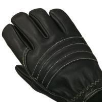 China EN659 Structural Firefighter Gloves Long Cuff With Reflective Tape for sale