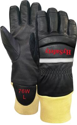 China NFPA 1970 Firefighter Flame Resistant Gloves XXS - XXL Kangaroo skin with Kelvar wristlet for sale