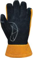 China NFPA 1970(1971) 2025ed Structural Firefighter Gloves Cowhide 3D Roll Over Tips Firefighter Gloves for sale