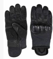China Tactical &  Army gloves, Soft & durable goat skin leather palm,Digital goat skin leather reinforcement at palm, Aramid fabric back with protection shell at knuckle, Cuff with tape for sale