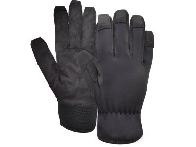 China Synthetic Leather Needle Resistant Gloves XS-XL for sale