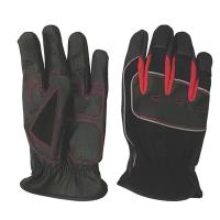 China Utility Mechanic Gloves with Anti-Slip PU Palm, EVA Padding, and FastFit Cuff for Maximum Grip and Comfort for sale