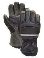 China Flame Resistant Firefighter Gloves Offering Superior Protection and Comfort for Firefighters Engaged in Hazardous Operations for sale