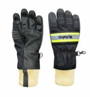 China Professional Firefighter Gloves Providing Excellent Thermal Insulation and Flexible Fit to Support Precision and Safety in Fire Suppression Tasks for sale