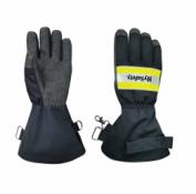China Durable Firefighter Gloves Offering Superior Heat Resistance and Flexible Fit Designed for Fire Suppression and Rescue Activities for sale