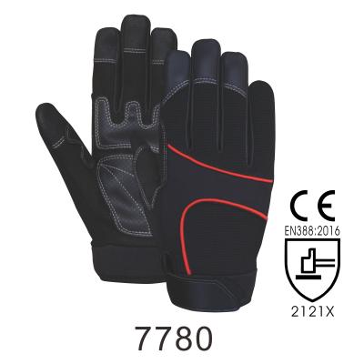 China CE Certified Special Designed 2 in 1 Mechanic Safety Gloves for sale