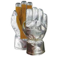 China Flexible Cowhide Leather Firefighting Proximity Gloves Tear Resistance for sale