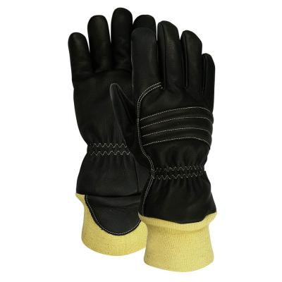 China GOST R Structural Firefighting Gloves Wristlet With Kunckle Pad for sale