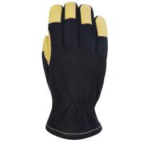 China 250 degrees Heat Resistant Work Gloves EN 659 Standard Leather Material for sale