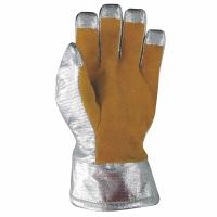 China Flexible Cowhide Leather Firefighting Proximity Gloves Tear Resistance for sale