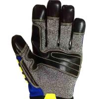 China Impact Protection A8 Cut Resistant Gloves / Fire Extrication Gloves EN388 2016 4544FP for sale