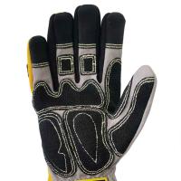 China High Abrasion Rubber Tek Reinforced Rescue Extrication Gloves Size 7 - 10 for sale