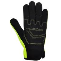 China Hysafety OEM Light Duty Mechanics Wear Gloves CE Hi Vis Work Gloves for sale