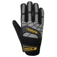 China TPR Knuckle Protection Heavy Duty Mechanic Gloves Anti impact Sports Gloves for sale