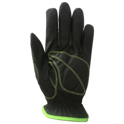 China CE PU Mechanic Gloves Hi - Viz Piping Anti Vibration for sale