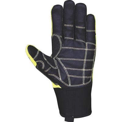 China Anti Slip Impact Resistant Washable Grip Gloves In Black / Gray / White for sale