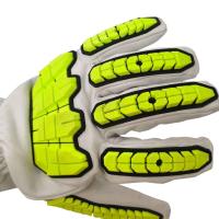 China ANSI Cut Resistant Work Gloves High Dexterity Goatskin Leather Gloves for sale