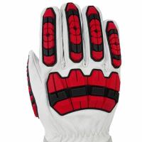 China 360 Degree Goatskin Shell Cut Resistant Work Gloves With Impact Protection for sale