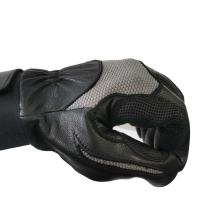 China Goatskin Kangaroo Leather Fast Rope Gloves Palm Padded for sale
