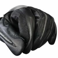 China Goatskin Kangaroo Leather Fast Rope Gloves Palm Padded for sale