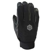 China XS-3XL Mens Leather Roping Gloves Wall Climbing Gloves With Fleece Liner for sale