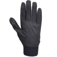 China Firm Fitting Grip PU Palm Warm Horse Riding Gloves Elastic Cuff Breathable for sale